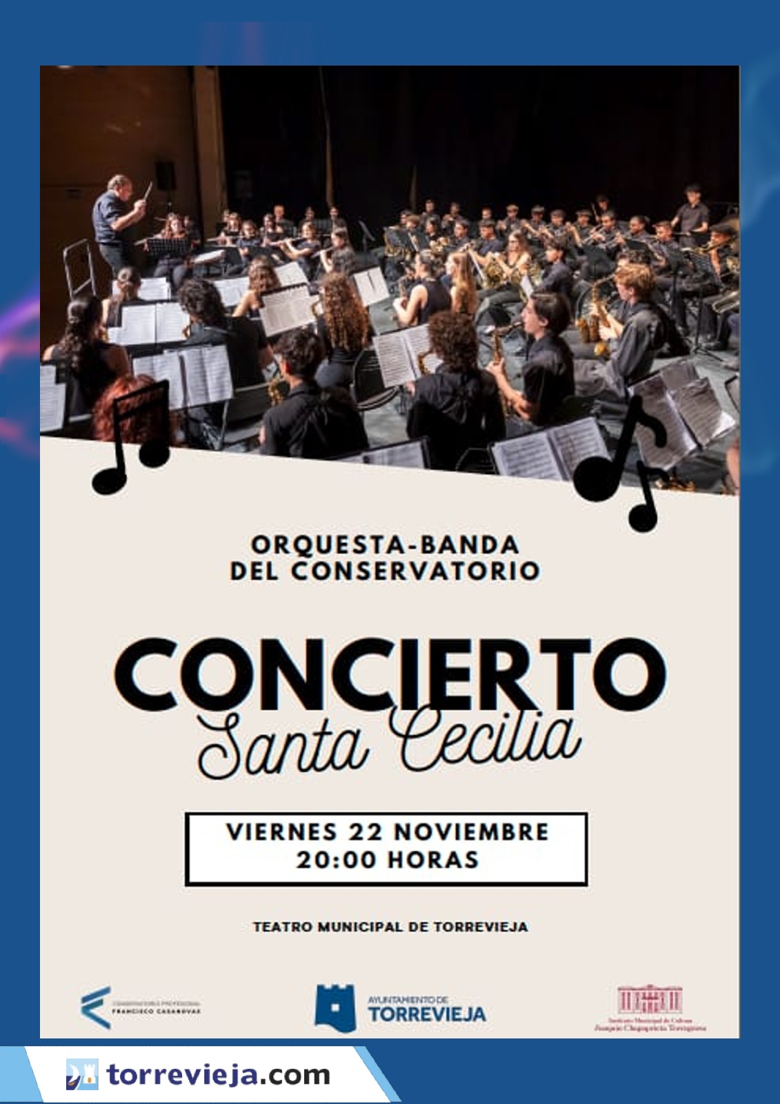 Concert of Santa Cecilia by the Francisco Casanovas Professional ...